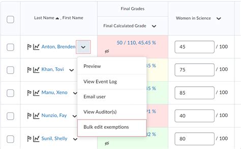Drop The Lowest Grade Brightspace