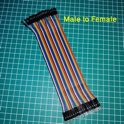 Kabel Arduino Jumper Wire Dupont Line High Quality 40pcs 20cm Male To