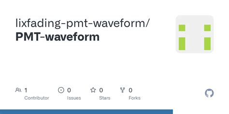 Github Lixfading Pmt Waveformpmt Waveform