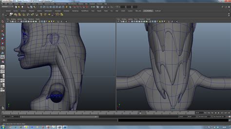 Jut S Blog Maya Character Modelling Stylized Female