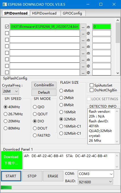 github mixiaoxiao esp8266 ir homekit 原生homekit红外空调遥控