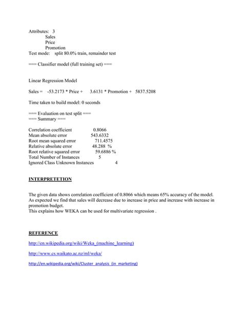 weka for clustering and regression itb vgsom pdf grocery shopping