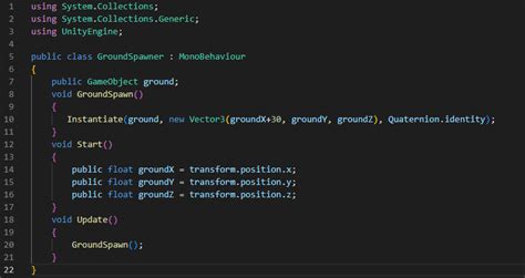 why is this script giving a cs1022 type or namespace definition or