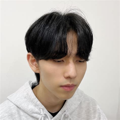 가벼운 앞머리 남자 시스루 애즈펌 네이버 블로그