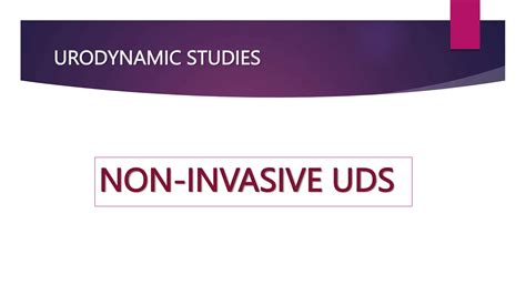 Urodynamic Studies Overview And Examplespptx Digestive Disorders