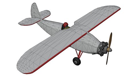 Comper Swift 3d Model Turbosquid 2237069