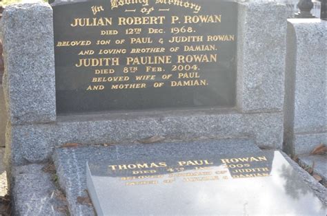 Judith Pauline Rowan 1920 2004 Find A Grave Memorial