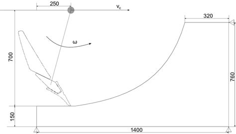 Model Geometry For Simulation Of Rock Cutting With One Pick Of A Dredge Download Scientific