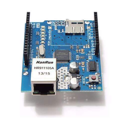 Ethernet Shield W5100 Slot Para Sd Card Serve Para Arduino Frete Grátis