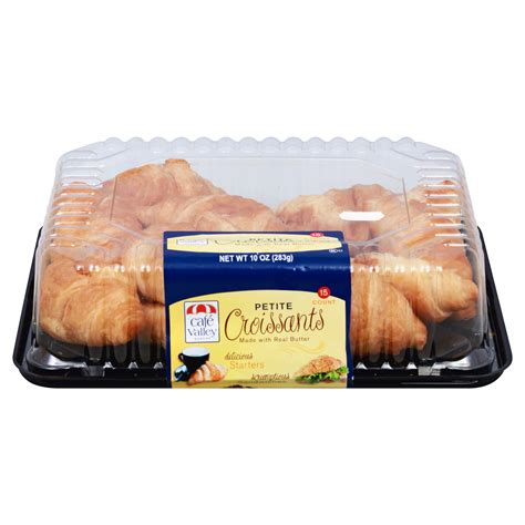Cafe Valley Bakery Croissants 15 Ea Douglas Food Valu