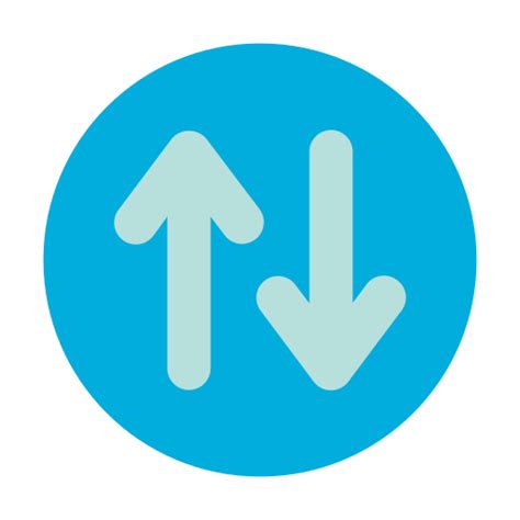 Up Down Generic Flat Icon