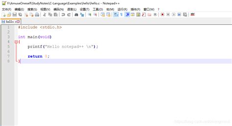 C语言 使用notepad来写代码notpad来编写单片机的程序 Csdn博客 C语言 使用notepad来写代码notpad来编写单片机的程序 Csdn博客