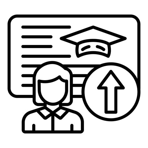 Advanced Coursework Icon Style 20787997 Vector Art At Vecteezy