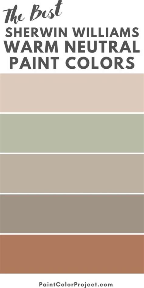 Best Sherwin Williams Warm Neutral Paint Colors For Your Home The