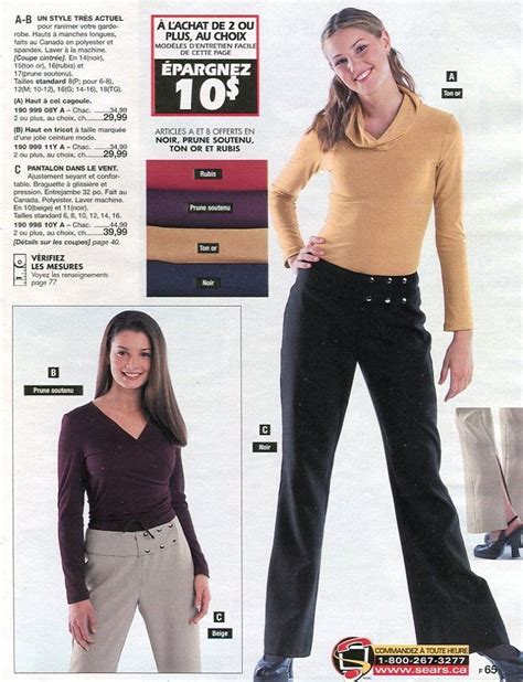 2002 Sears Catalogue à Ne Pas Manquer 65 Pantsuit Suits Fashion