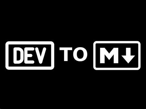 Devto Post To Markdown Utility Dev Community