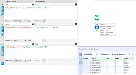 solved parse a column between letters and numbers alteryx community