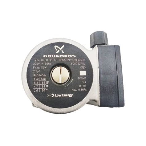 Grundfos Oem Ups0 15 60 130mm 1 1 2 Bsp Domestic Circulating Pump 240v