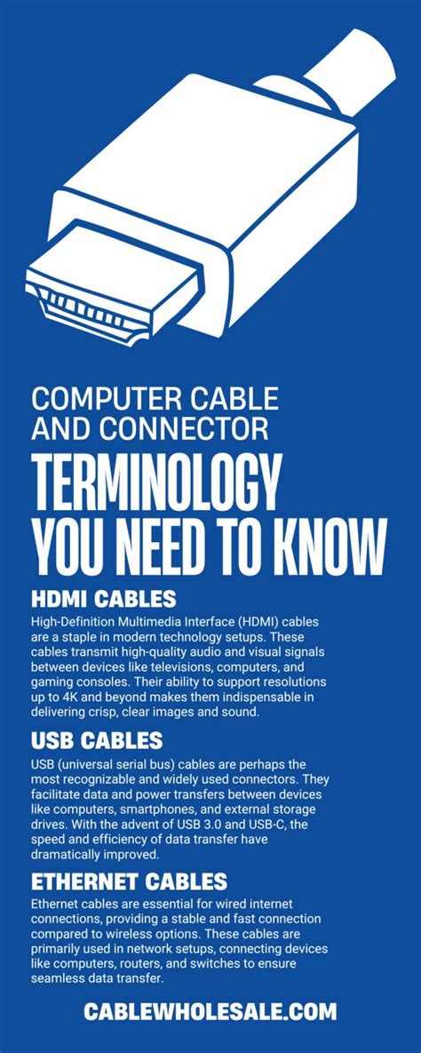 Computer Cable And Connector Terminology You Need To Know