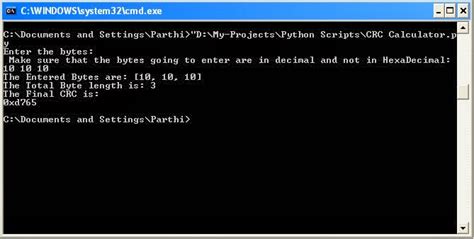 Parthi How To Calculate Modbus Rtu Crc Crc Calculator Using Python