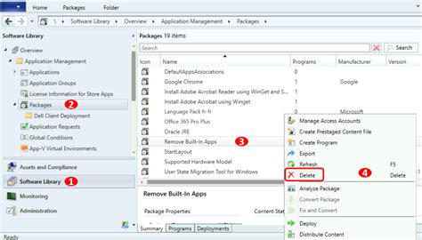 easy steps to delete package in sccm htmd blog