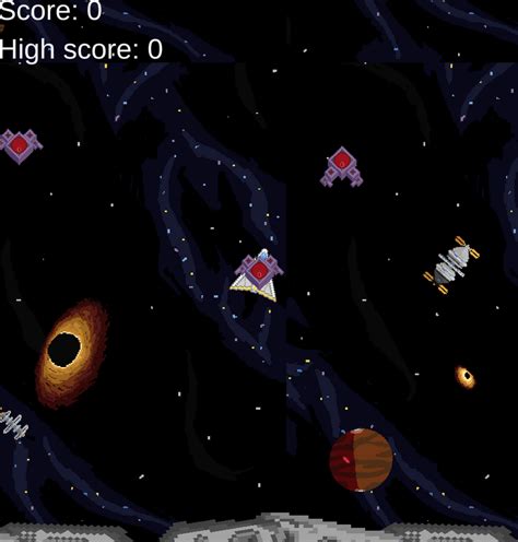 Spaceshooter 2d Game By Torsteineide