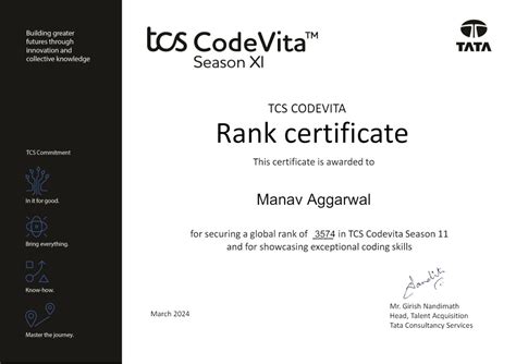 Tcscodevita Problemsolving Manav Aggarwal