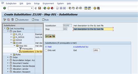 Solved User Exit To Be Used In Substitution Sap Community