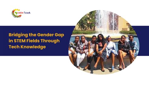 Bridging The Gender Gap In Stem Fields Through Tech Knowledge Edufun Technik Stem And Robotics Hub