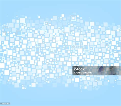 Random Squares Stock Illustration Download Image Now Mosaic Abstract Square Shape Istock