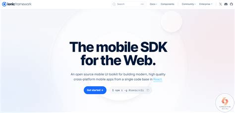 React Native、flutter和ionic开发app框架的区别 Creative Web Dev