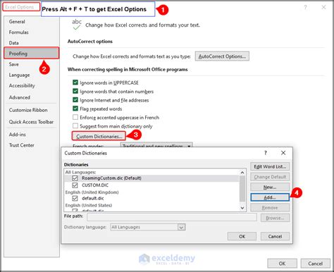 How To Create And Use A Dictionary In Excel Exceldemy