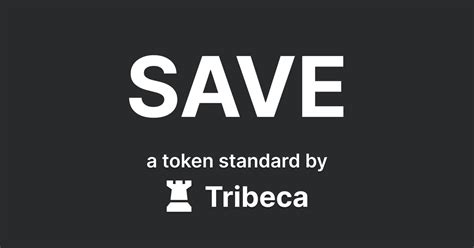 save tokens saber documentation