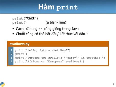 Bai Pythonvietnam Info
