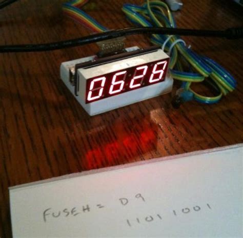 Standalone SPI Segment Display Duino