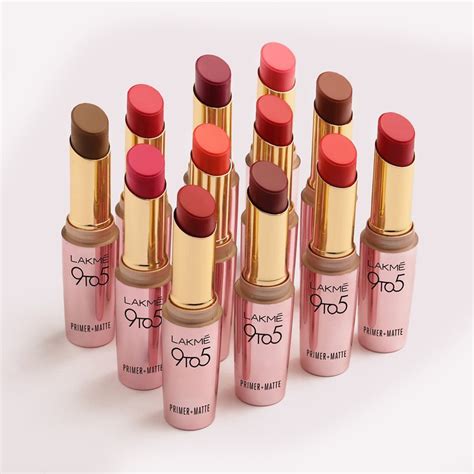 Lakme 9 To 5 Lipstick Shades With Price For That Long Lasting Effect