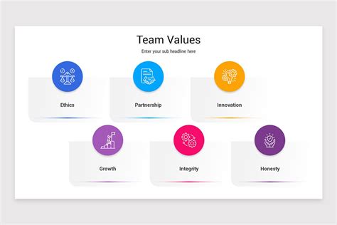 Team Values Google Slides Template | Nulivo Market