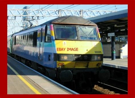 Photo Class 90 Loco No 90 001 2 £185 Picclick Uk