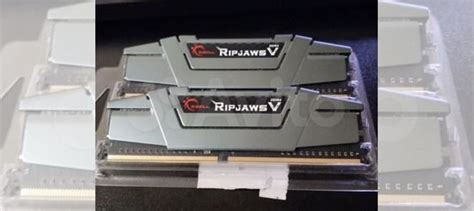 Оперативная память Ddr4 16gb G Skill Ripjaws V купить в Щелково с доставкой Электроника Авито