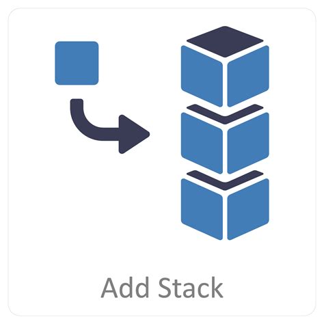 Add Stack And Database Icon Concept 26266051 Vector Art At Vecteezy