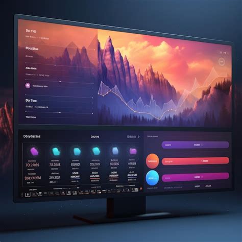 Premium Photo Monitor Concept Design