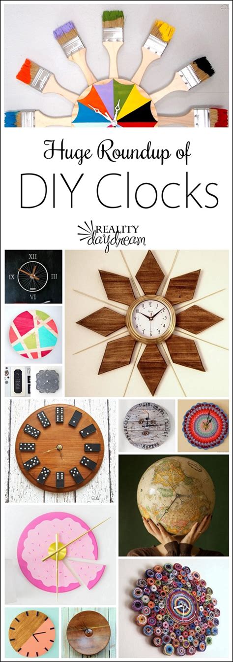 TONS Of DIY Clocks From Around The Web Reality Daydream