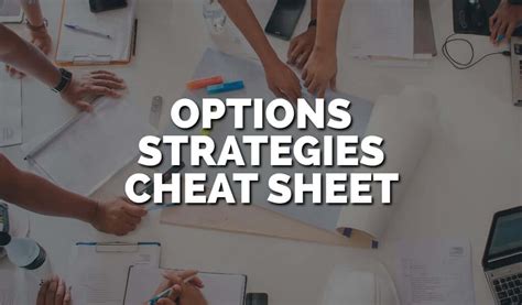 Options Strategies Cheat Sheet Easy Guide For All Traders Real
