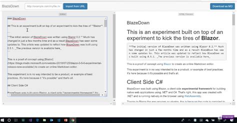 Blazor 預覽筆記 黑暗執行緒