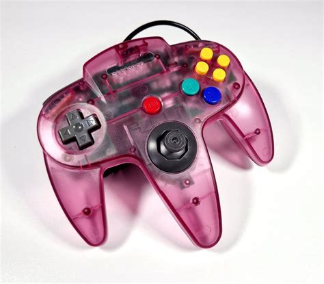 Controller For N64 With Gamecube Stick Atomic Purple New Etsy