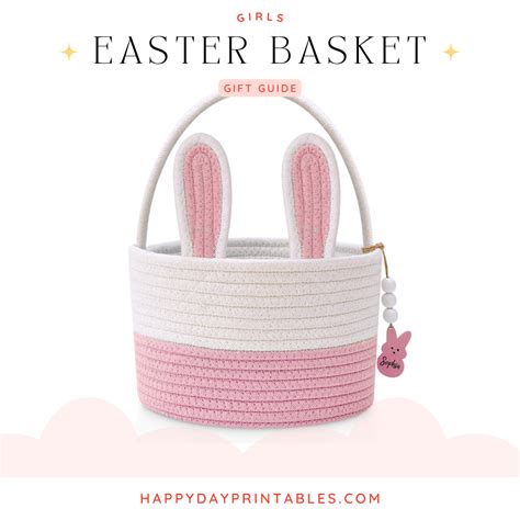 Easter Basket T Guide Happy Day Printables