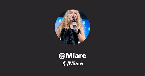 Miare Official Tiktok Instagram X Twitch Linktree