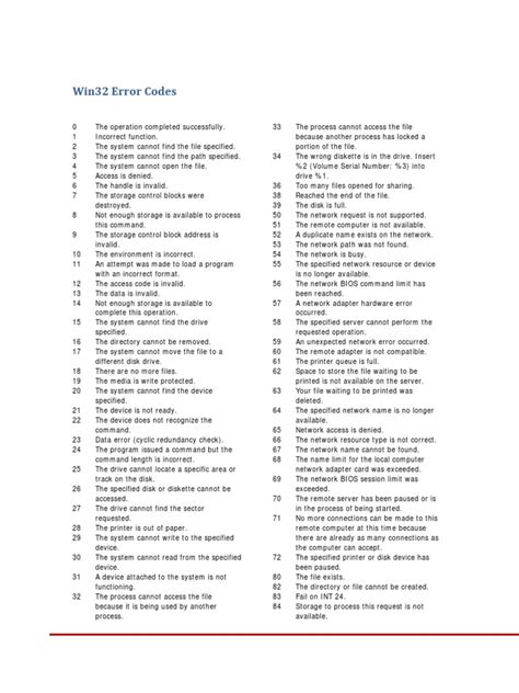win32 error codes pdf pdf installation computer programs