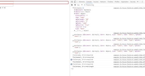 Code Samples Angularjs Focus Specific Error Input On Form Submit