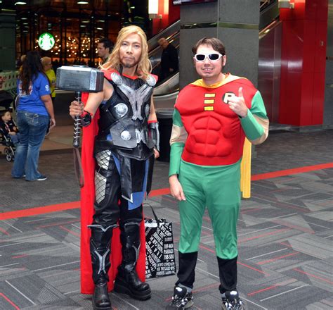 Ace Comic Con 2019 The Mighty Thor And Robin At Ace Comic … Vinny Gragg Flickr